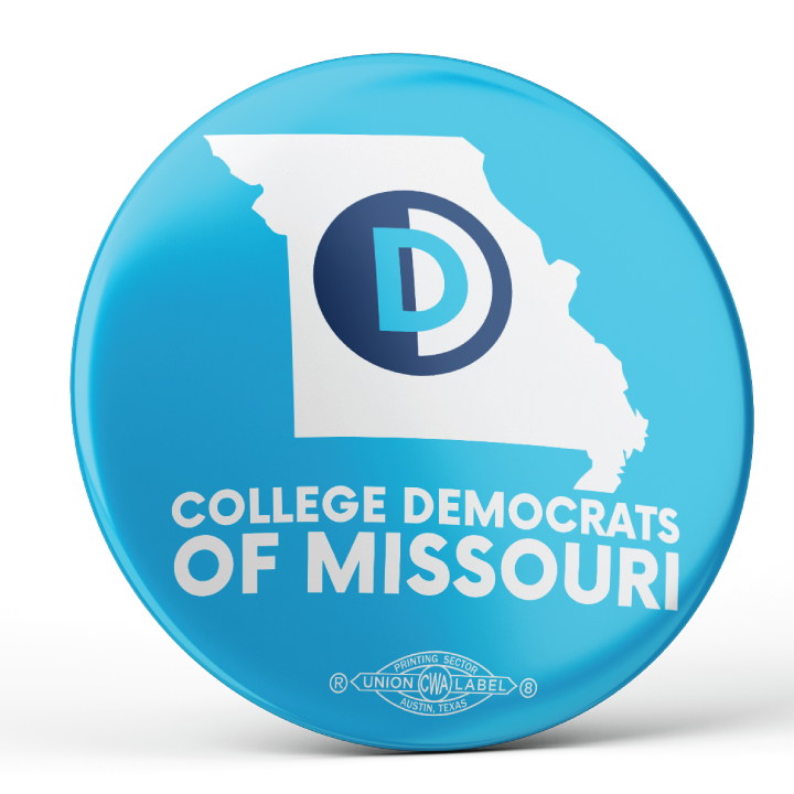 College Democrats of Missouri Logo (2.25" Pin-Back Button 2PAK ...