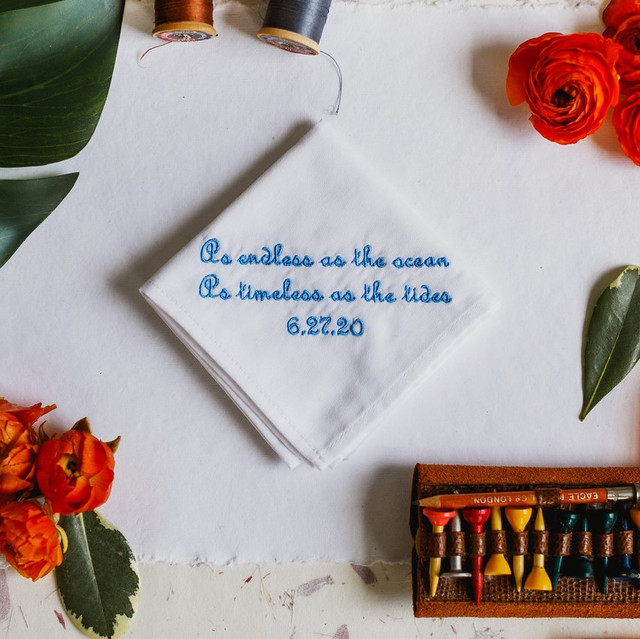 Bride Handkerchief | Personalized | The Handkerchief Shop