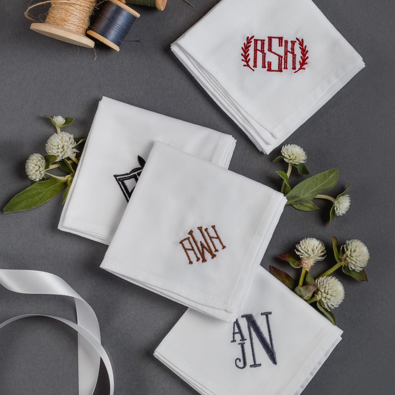 Embroidered Elegance: The Art of the Monogrammed Handkerchief - The ...