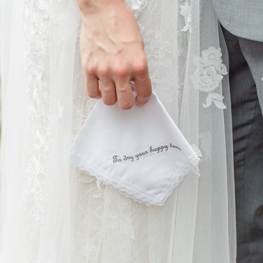 Why Does a Bride Carry a Wedding Handkerchief? Unveiling Tradition ...