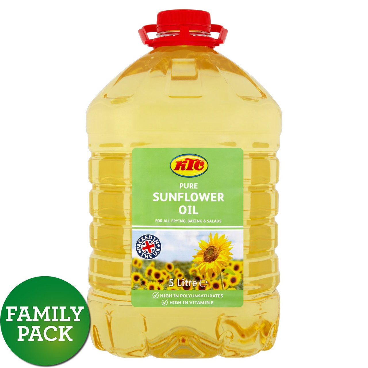 KTC Pure Sunflower Oil 3L