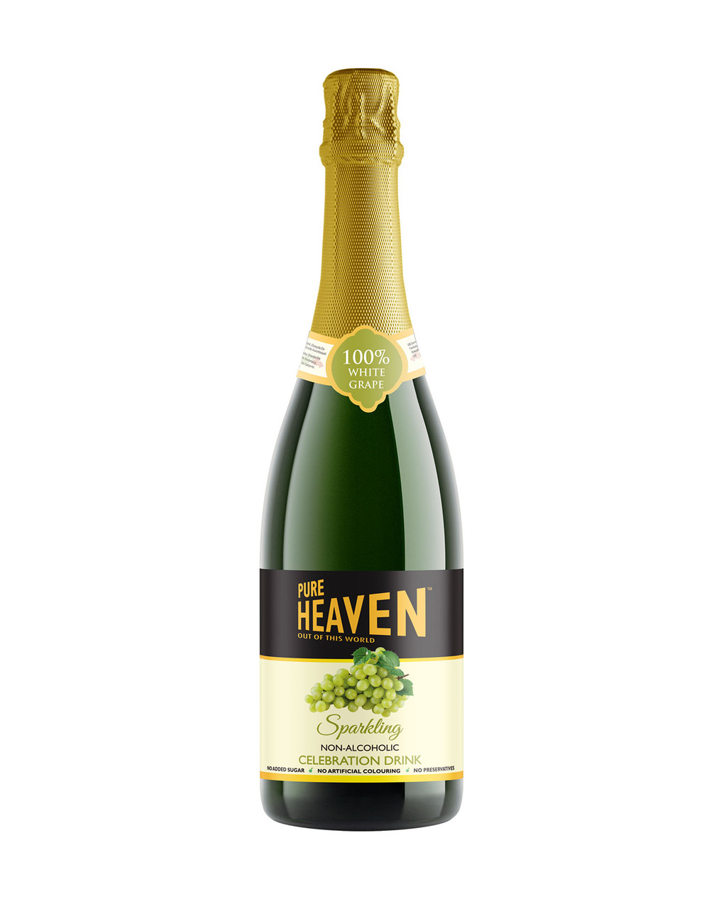 Pure Heaven White Grape 750ml (Non-Alcoholic Celebration Drink)