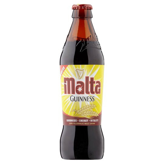 Malta Guinness Bottle 330ml (Non-Alcoholic Malt Drink Pack of 24)