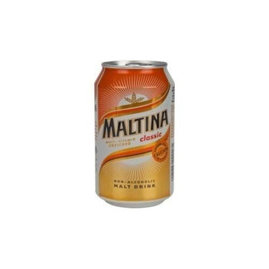Maltina Can (Nigerian Non-Alcoholic Malt Drink) 33cl