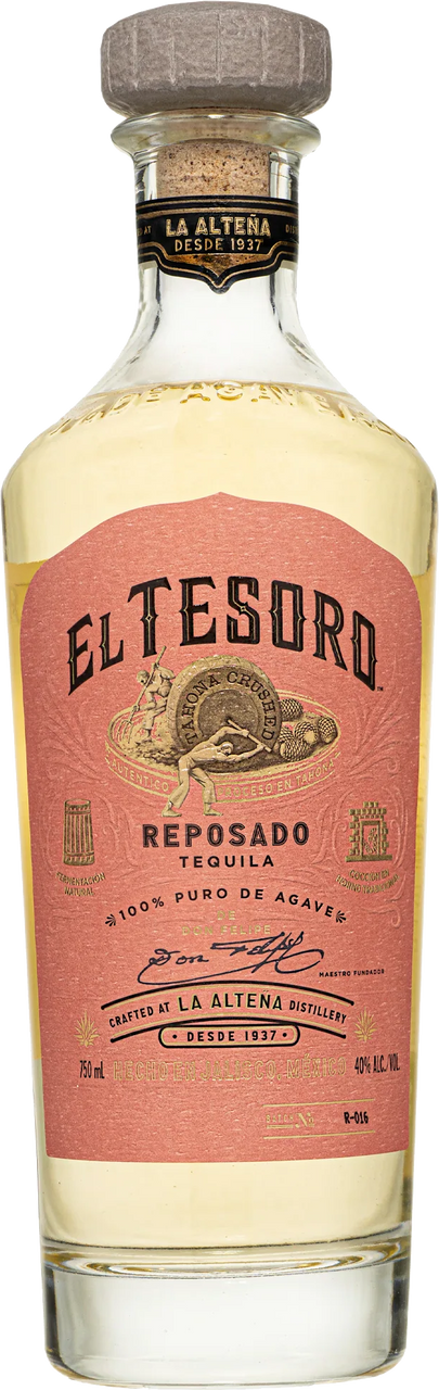 El Tesoro Tequila Reposado, Jalisco, Mexico (750ml) - Ferry Plaza Wine ...