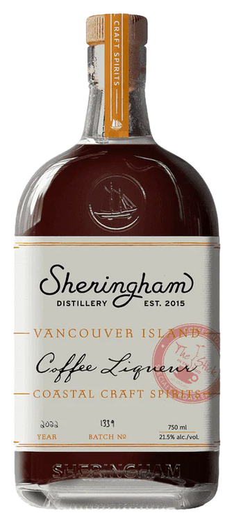 Sheringham Distillery Coffee Liqueur, Vancouver Island, Canada (750ml ...