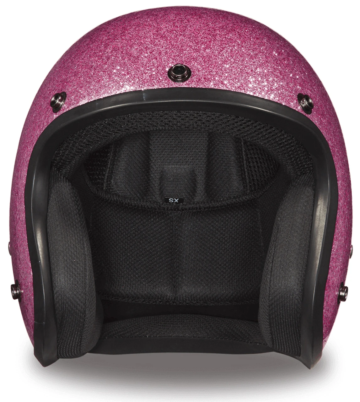 Daytona Cruiser 3/4 Open Face Helmet Pink Metal Flake | XtremeHelmets.com
