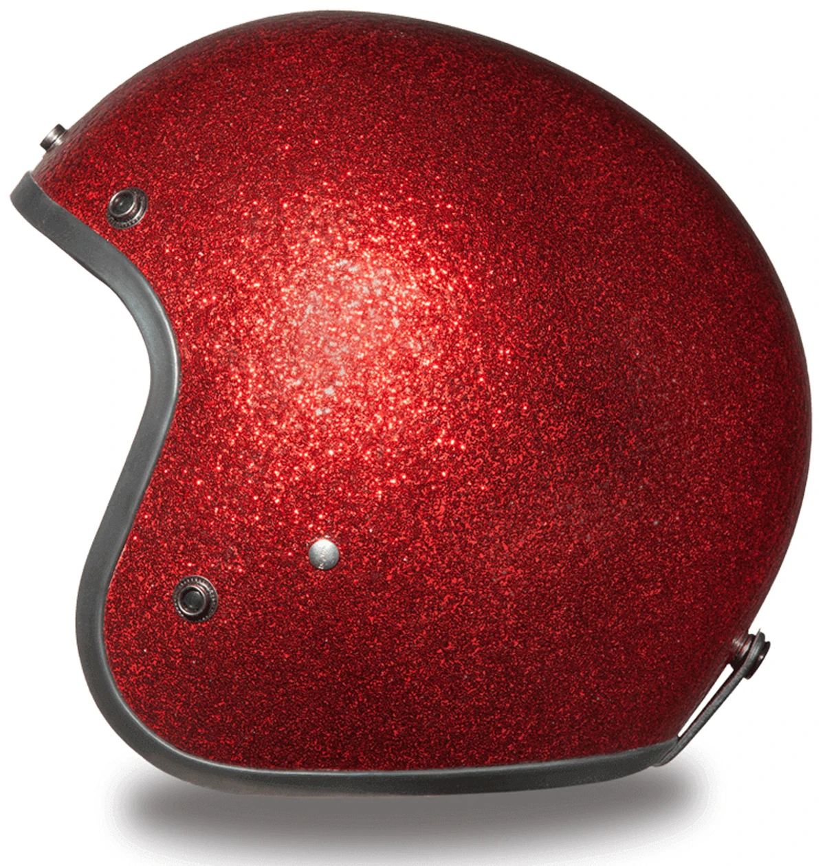 Daytona Cruiser 3/4 Open Face Helmet Red Metal Flake | XtremeHelmets.com