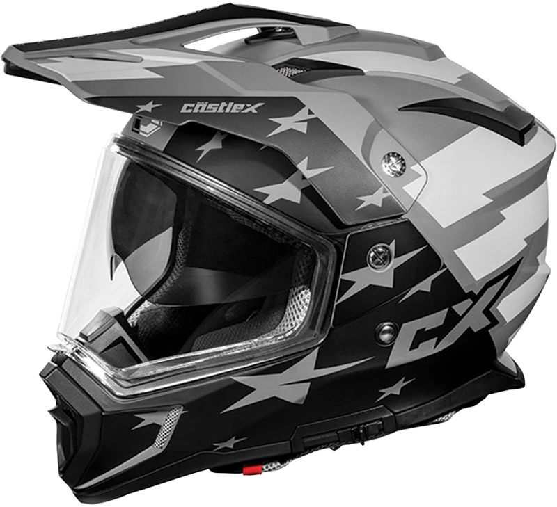 Castle CX200 Liberty Dual Sport Helmet | XtremeHelmets.com