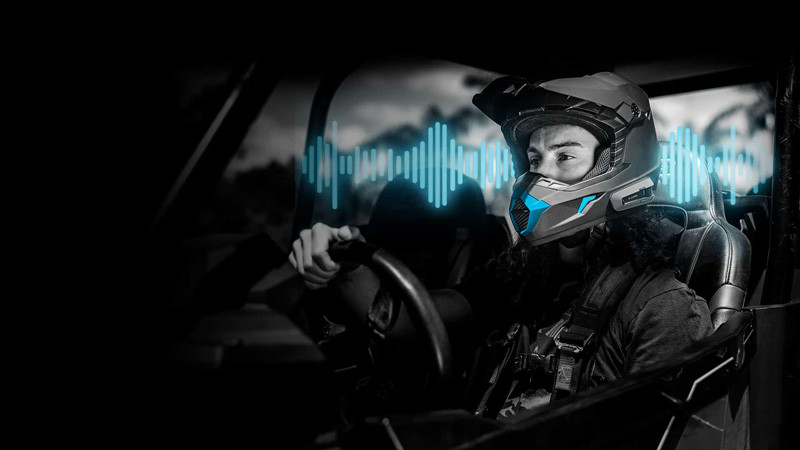 Cardo Packtalk Edge ORV Communication Systems - Single | XtremeHelmets.com