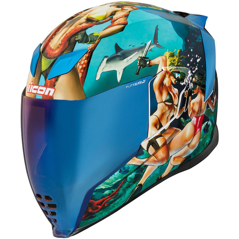 ICON Airflite Pleasuredome 4 Helmet | XtremeHelmets.com