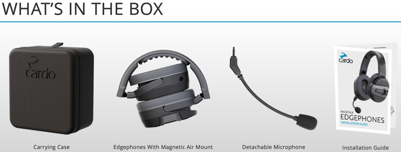 Cardo Packtalk Edge ORV and Edgephones- Single Pack | XtremeHelmets.com