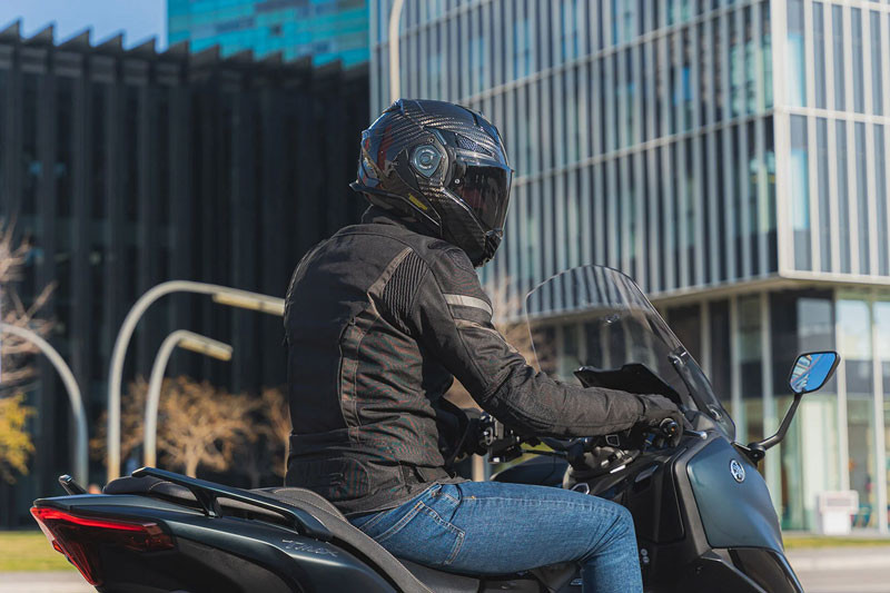 LS2 Advant X Carbon Helmet with Cardo 4X Bluetooth | XtremeHelmets.com