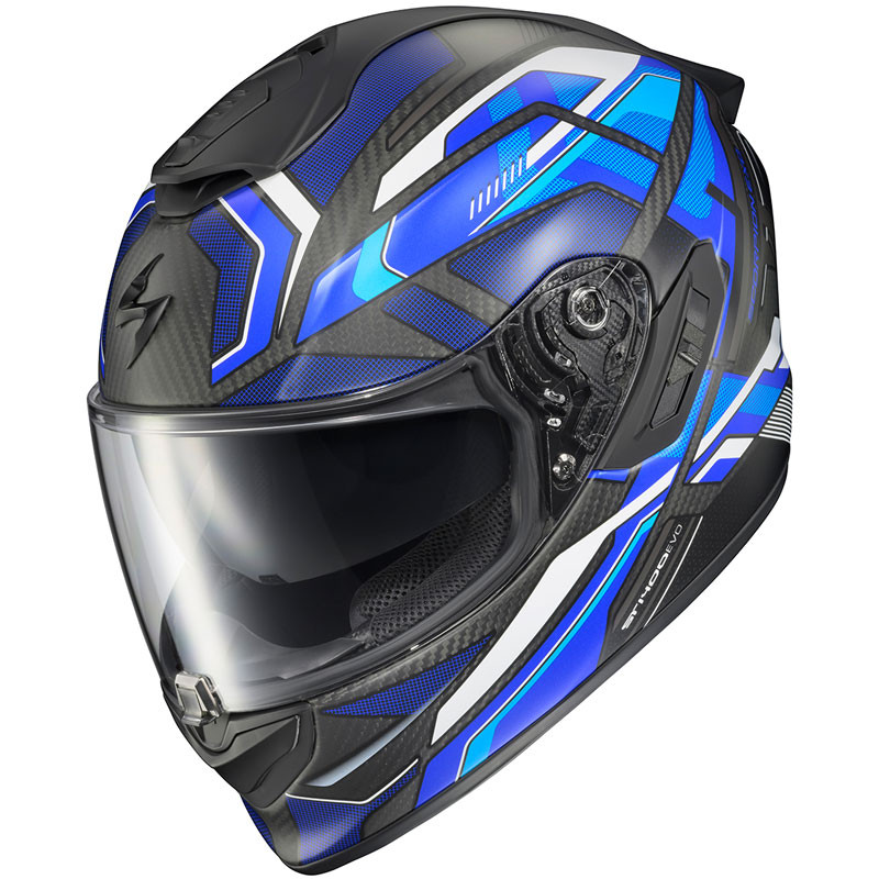 Scorpion EXO-ST1400 Evo Carbon Hex Helmet | XtremeHelmets.com
