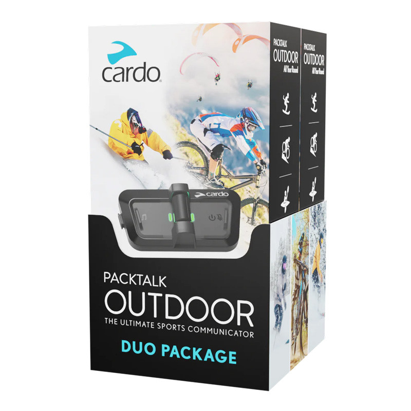 Cardo Packtalk Outdoor Communication System - Duo | XtremeHelmets.com