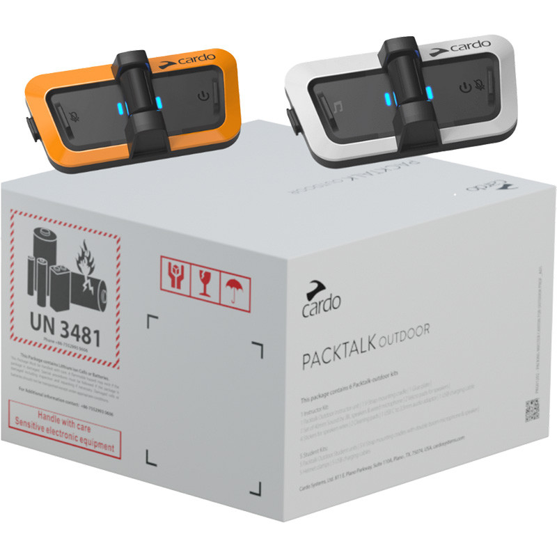 Cardo Packtalk Outdoor Communication Systems - School Pack ...