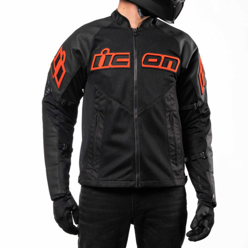 ICON Mesh AF Leather Jacket | XtremeHelmets.com