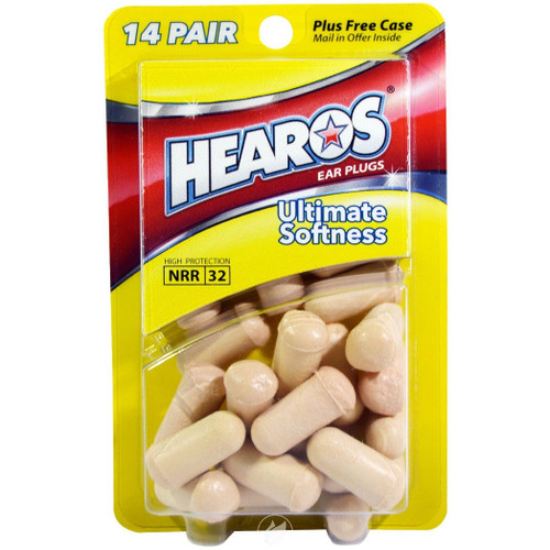 Hearos Ear Plugs Ultimate Softness | XtremeHelmets.com