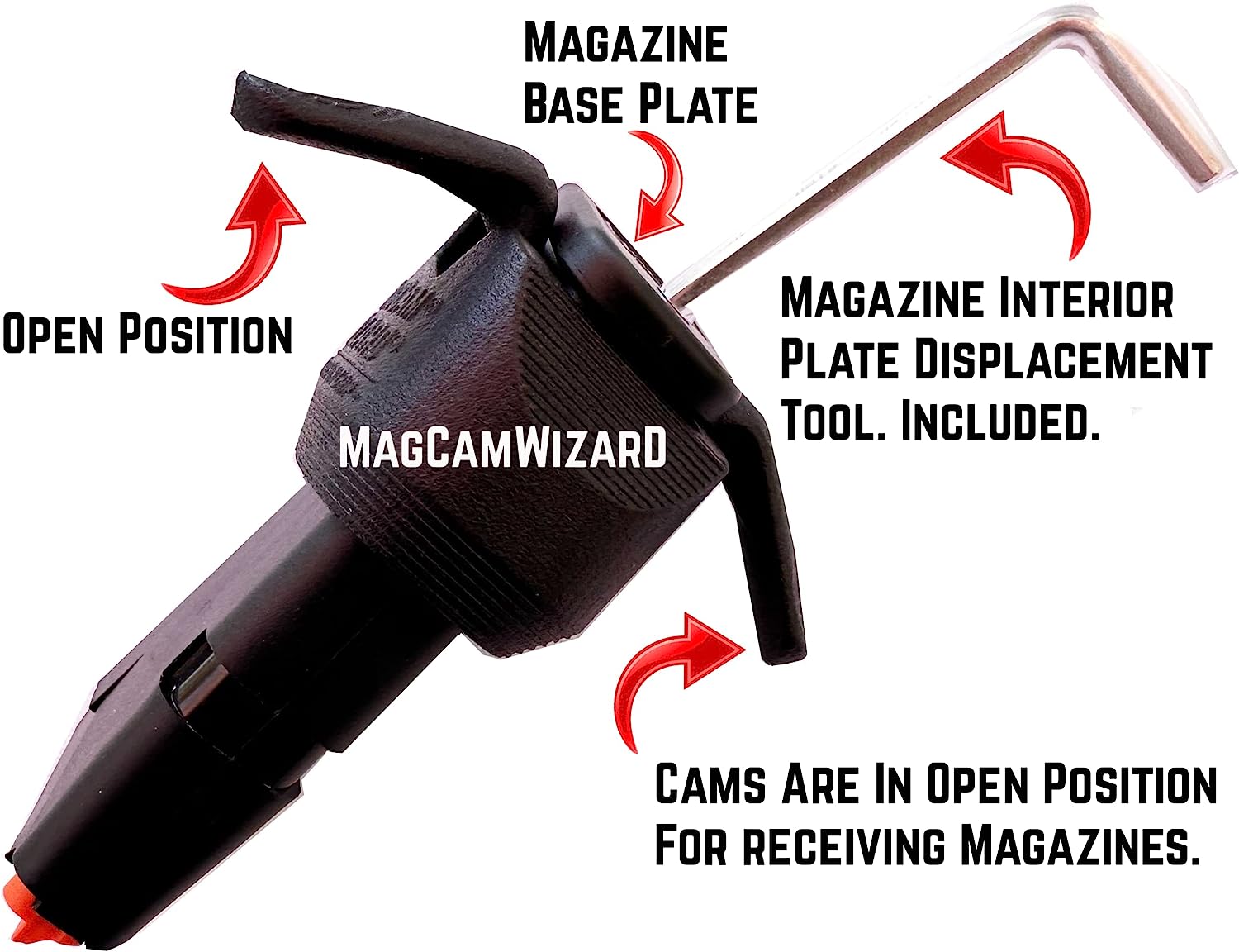 Garrison Grip “MagCamWizard” Base Plate Changeout tool for Glock