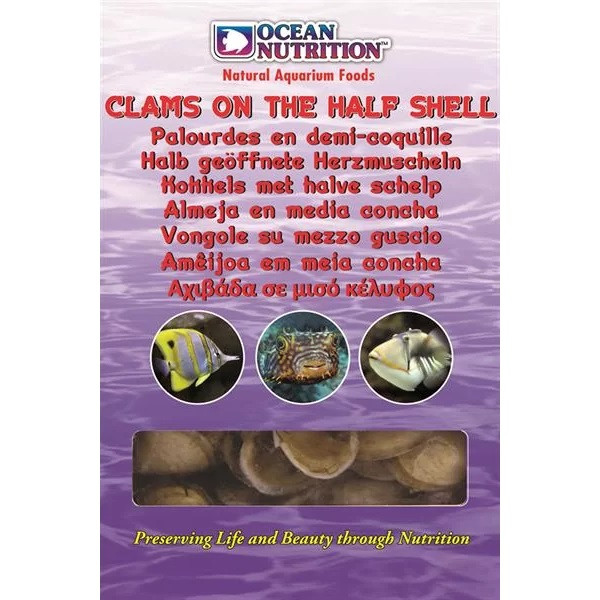 Ocean Nutrition Clams On The Half Shell 100g - Tropestua