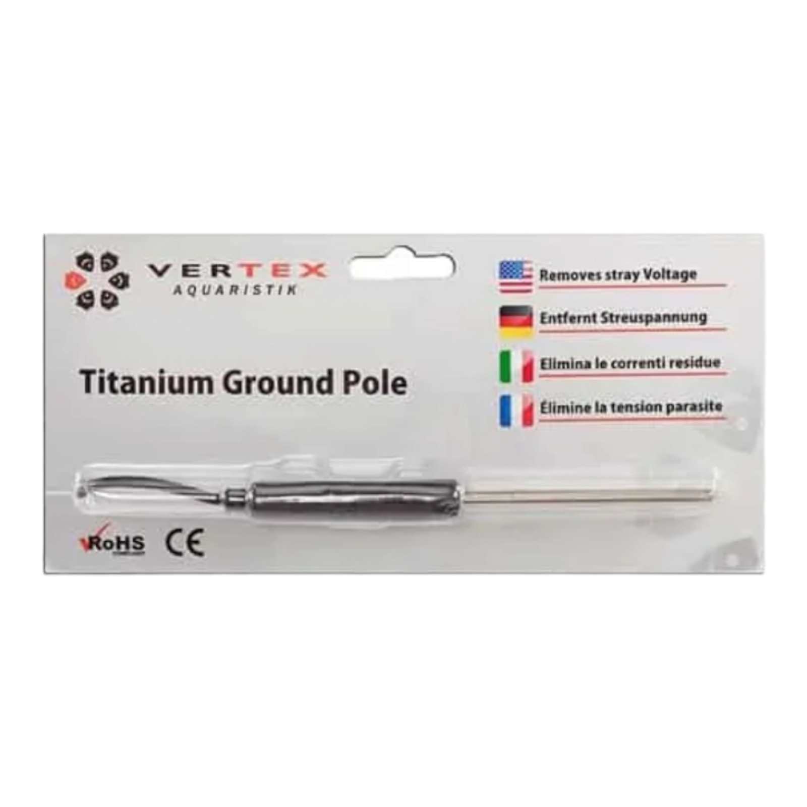 Vertex Titanium Grounding Probe - Tropestua