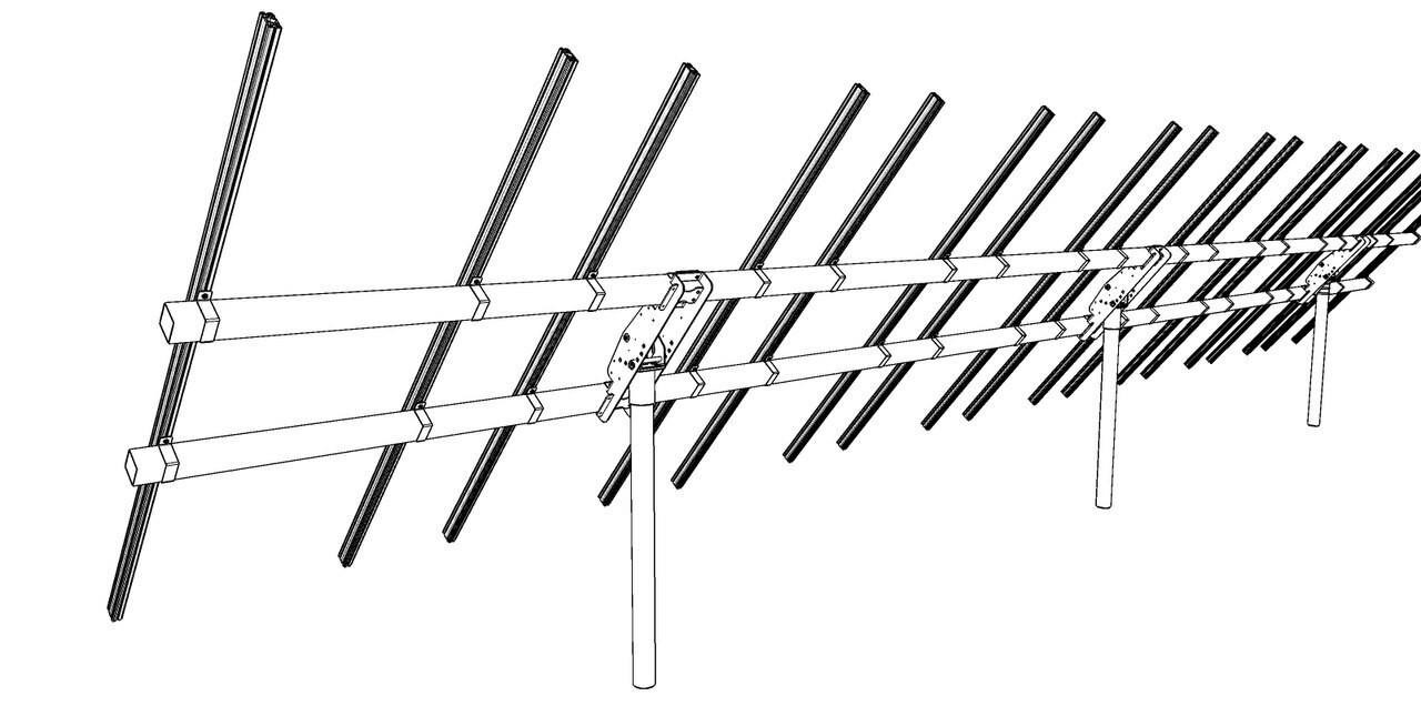 Adjustable Ground Mount Solar Racking - Made in USA!