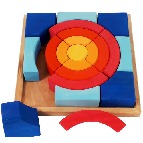 Bauspiel Wooden Circle Puzzle | SHOP INSIDE