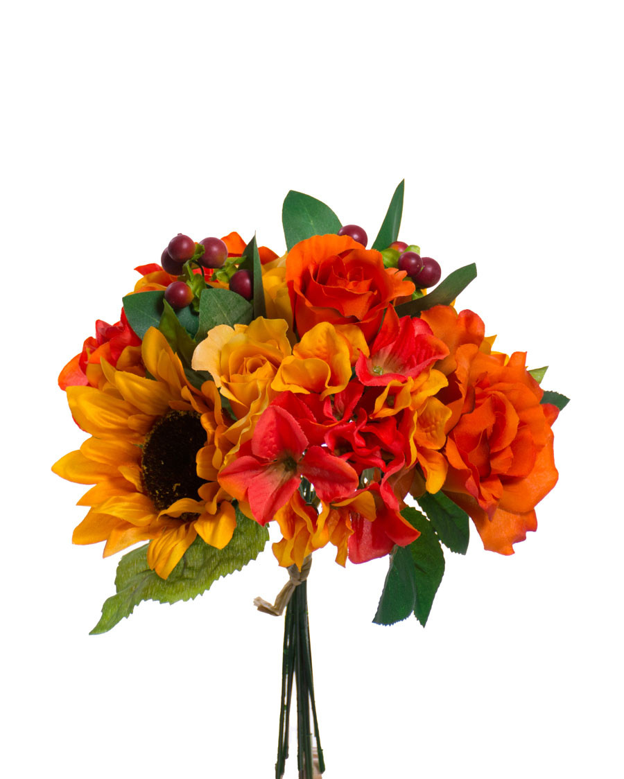 Buy romantic, charming, and fresh-like Rose Bouquet silk flower accent ...