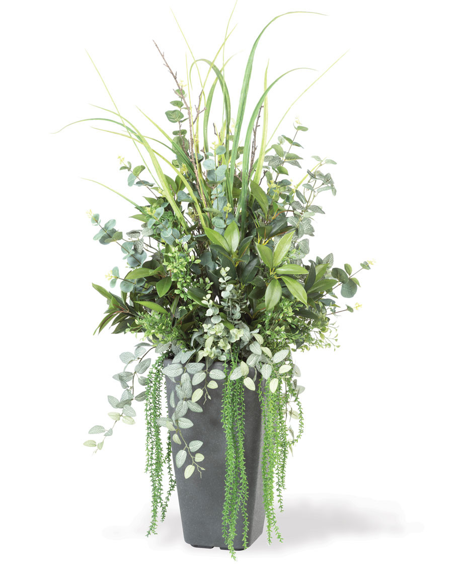 Mixed Foliage Masterpiece | Artificial Planter