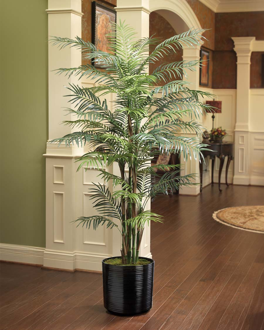 Buy 6' Silk Reed Palm Tree at Petals