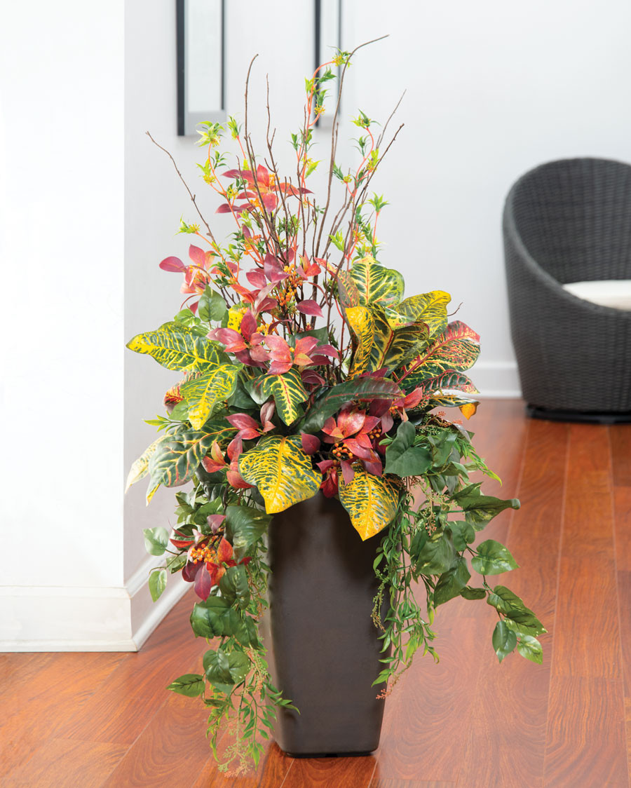 Nature’s Warmth Faux Foliage Arrangement