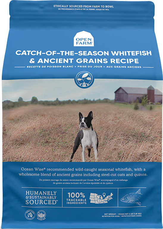 Open Farm Ancient Grains Whitefish Recipe - WOODIN' YOU