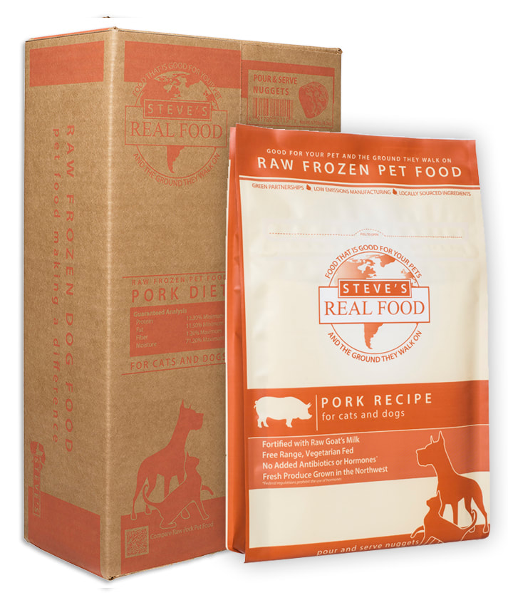 Steve's Pork Canine Raw Formula 9.75lb - WOODIN' YOU
