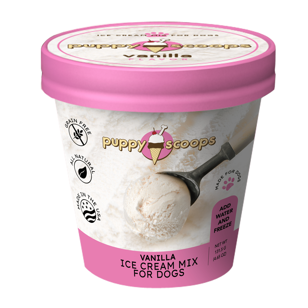 Puppy Scoops Ice Cream Mix Vanilla - WOODIN' YOU