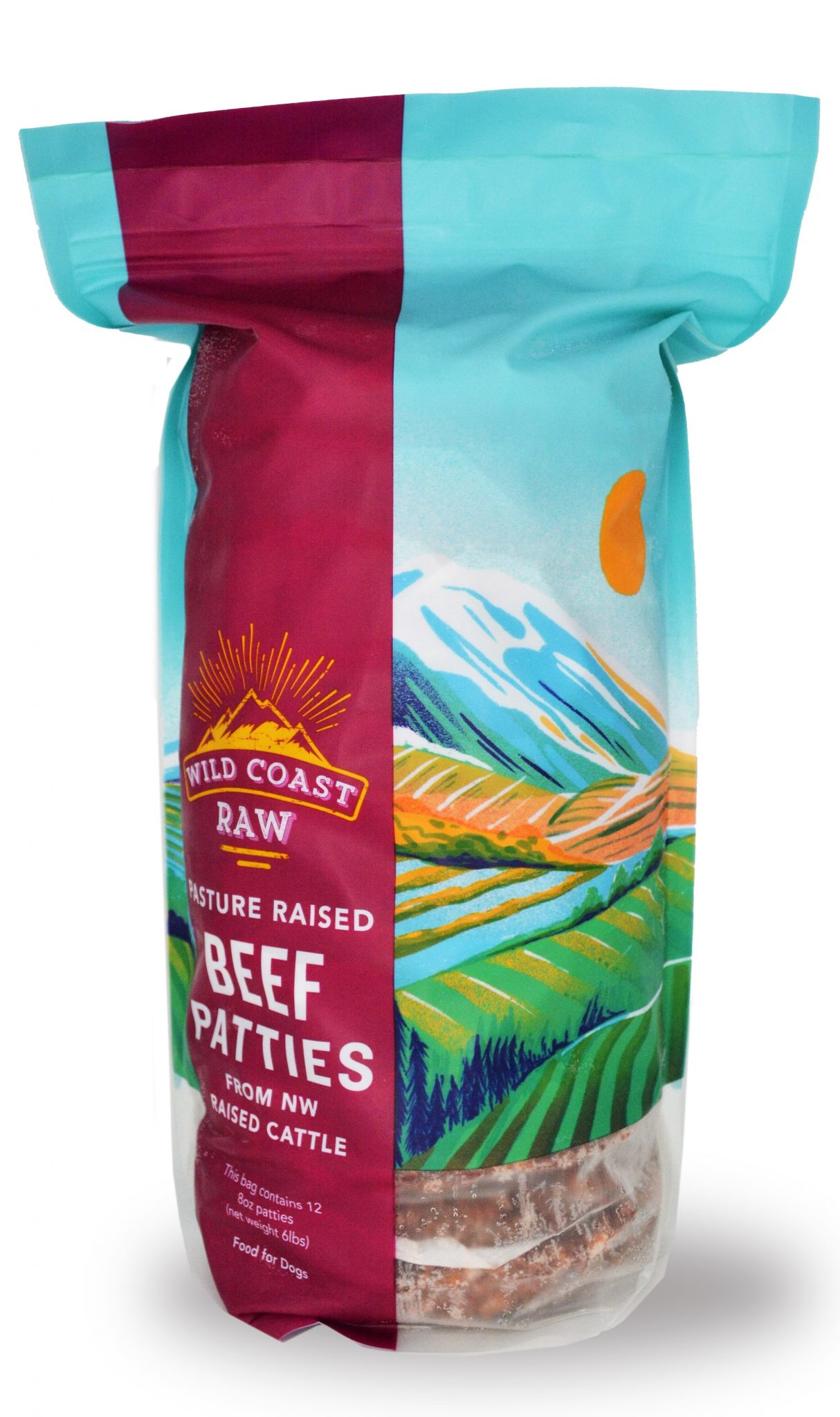 Wild Coast Raw Pasture Raised Beef 6lb - WOODIN' YOU