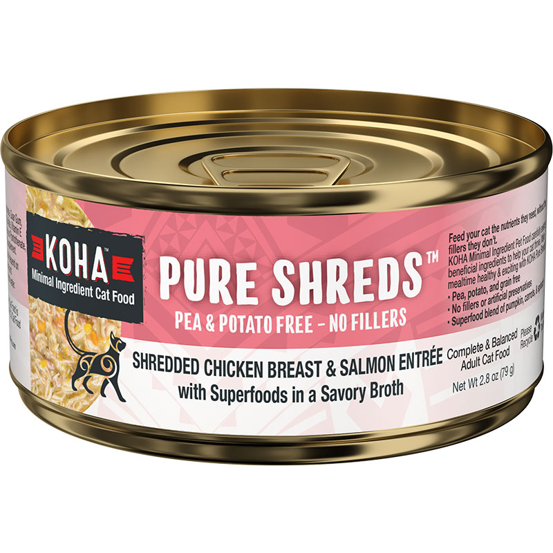 Koha Pure Shreds Chicken & Salmon Entree - WOODIN' YOU