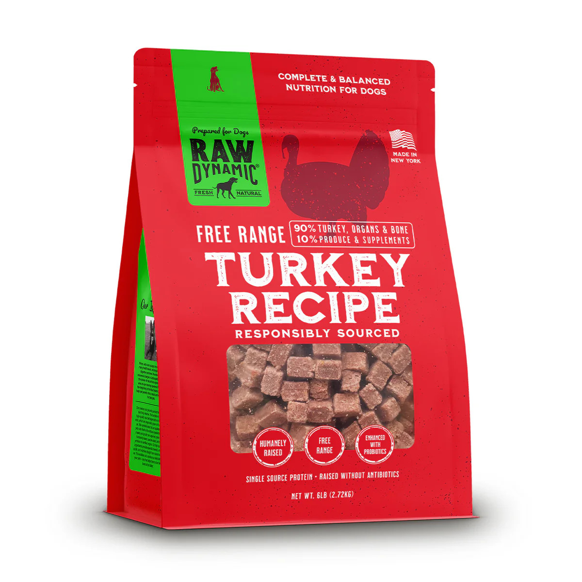 Raw Dynamic Frozen Raw Turkey Formula - WOODIN' YOU
