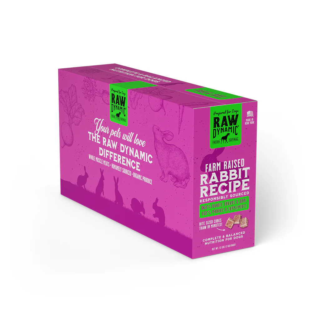 Raw Dynamic Frozen Raw Rabbit Formula - WOODIN' YOU