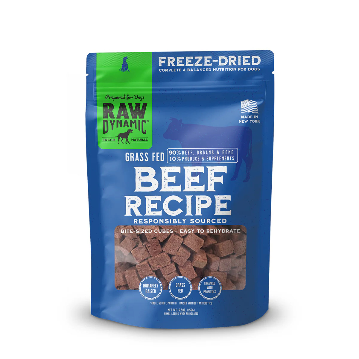 Raw Dynamic Freeze-Dried Raw Beef Formula - WOODIN' YOU