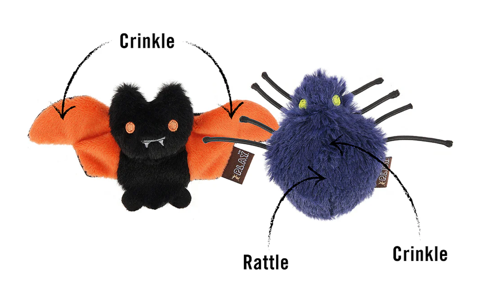 P.L.A.Y. Feline Frenzy Creepy Critters Toy Set - WOODIN' YOU