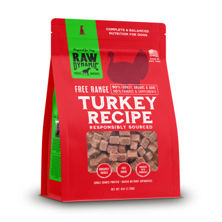 Raw Dynamic Frozen Raw Turkey Formula - WOODIN' YOU