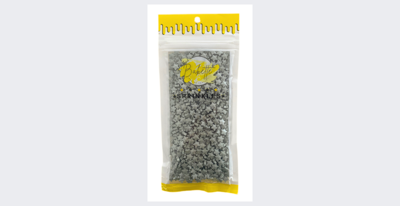 Silver Stars Sprinkles