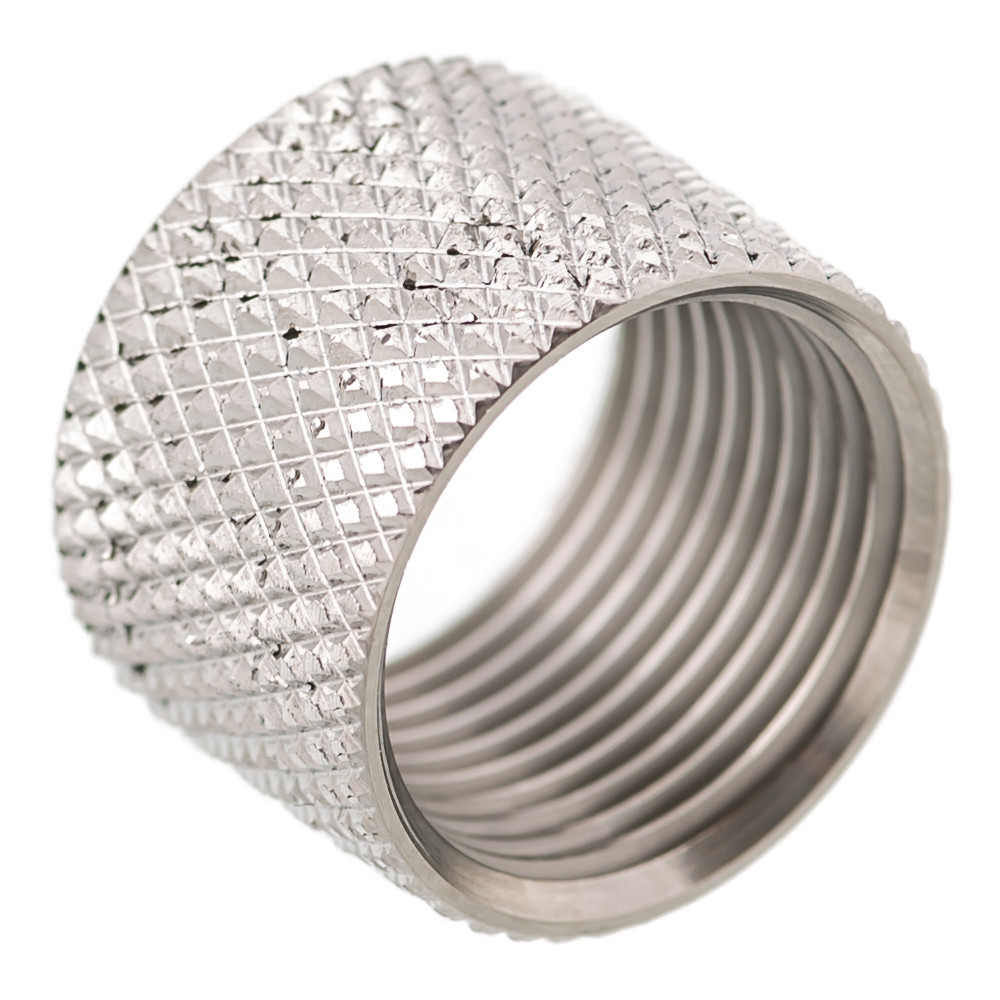 Pistol Barrel Thread Protector - Stainless Steel - Tactical Kinetics