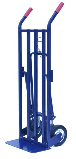 3 in 1 Heavy Duty Folding Solid Wheel Sack Truck - 200kg Capacity ...