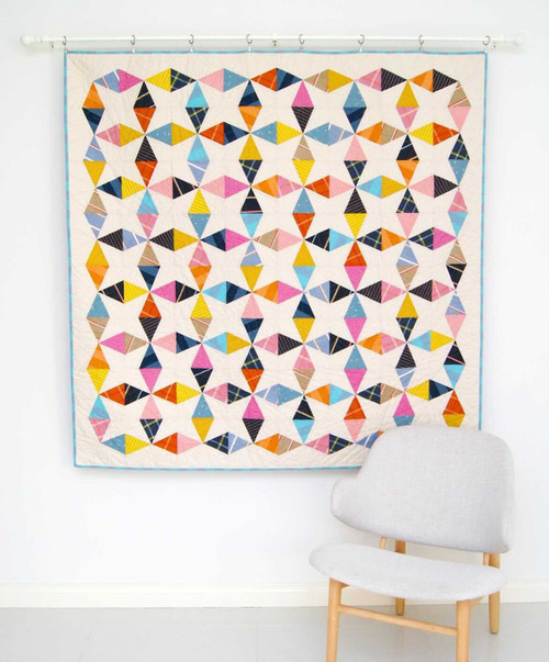Sewing & Fiber Kits & How To Rip It Mini Quilt Pattern from Tied with a ...