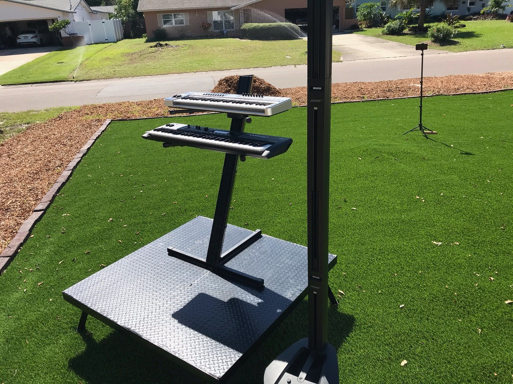 2 MyStages 4’x8’ Aluminum Portable Stage Decks | MyStage®