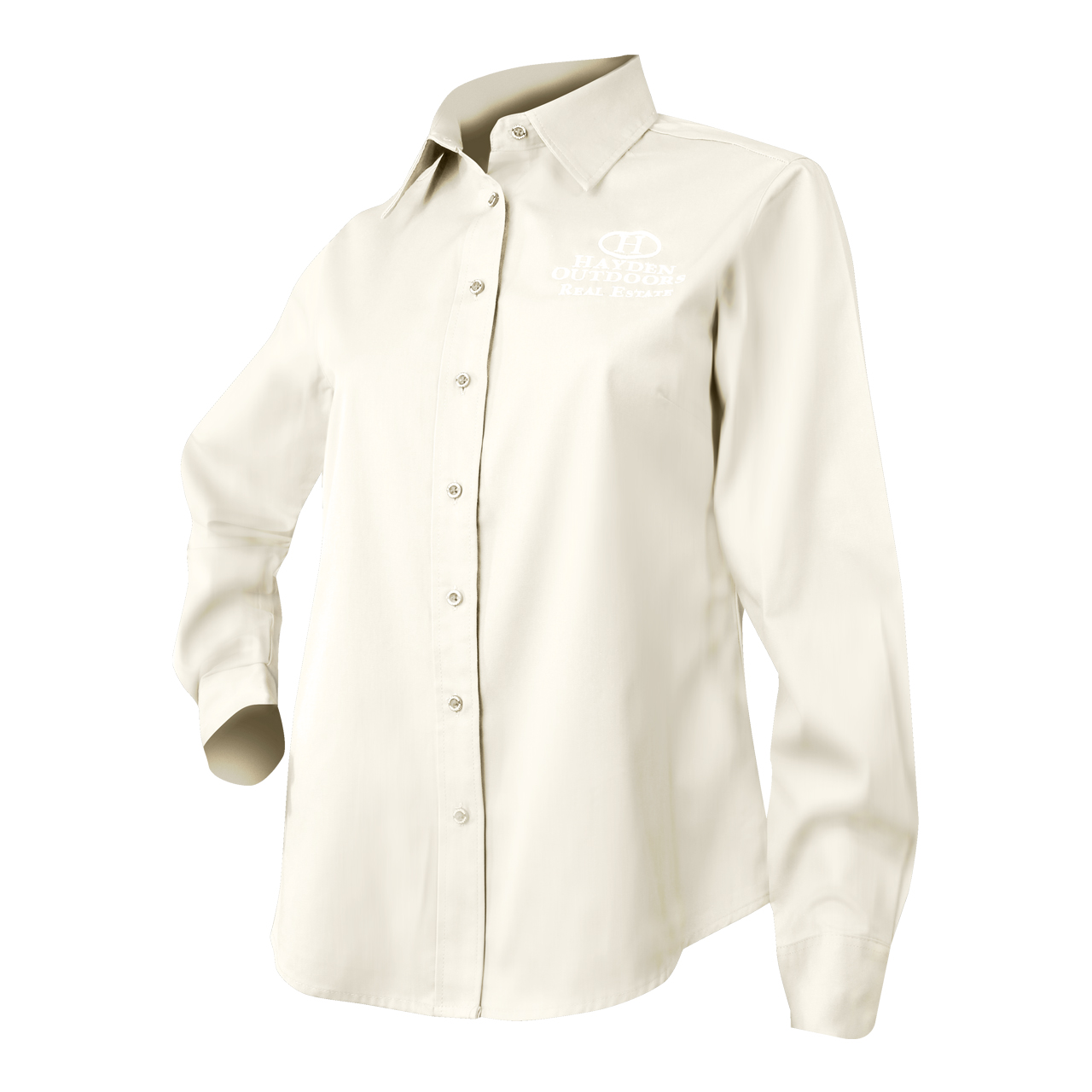 Women's Harriton Long Sleeve Dress Shirt - Hayden Outdoors