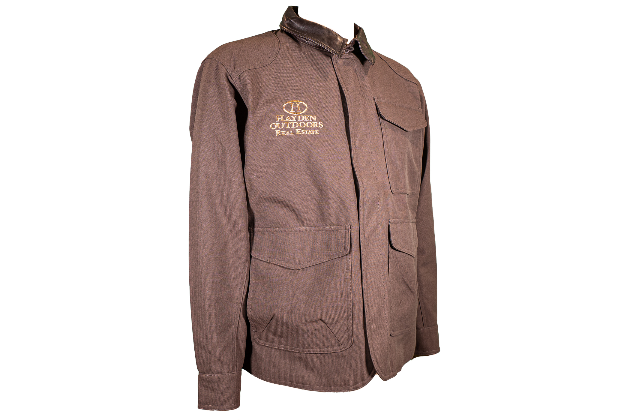 Justin Charles Herdsman Jacket with Hayden Logo