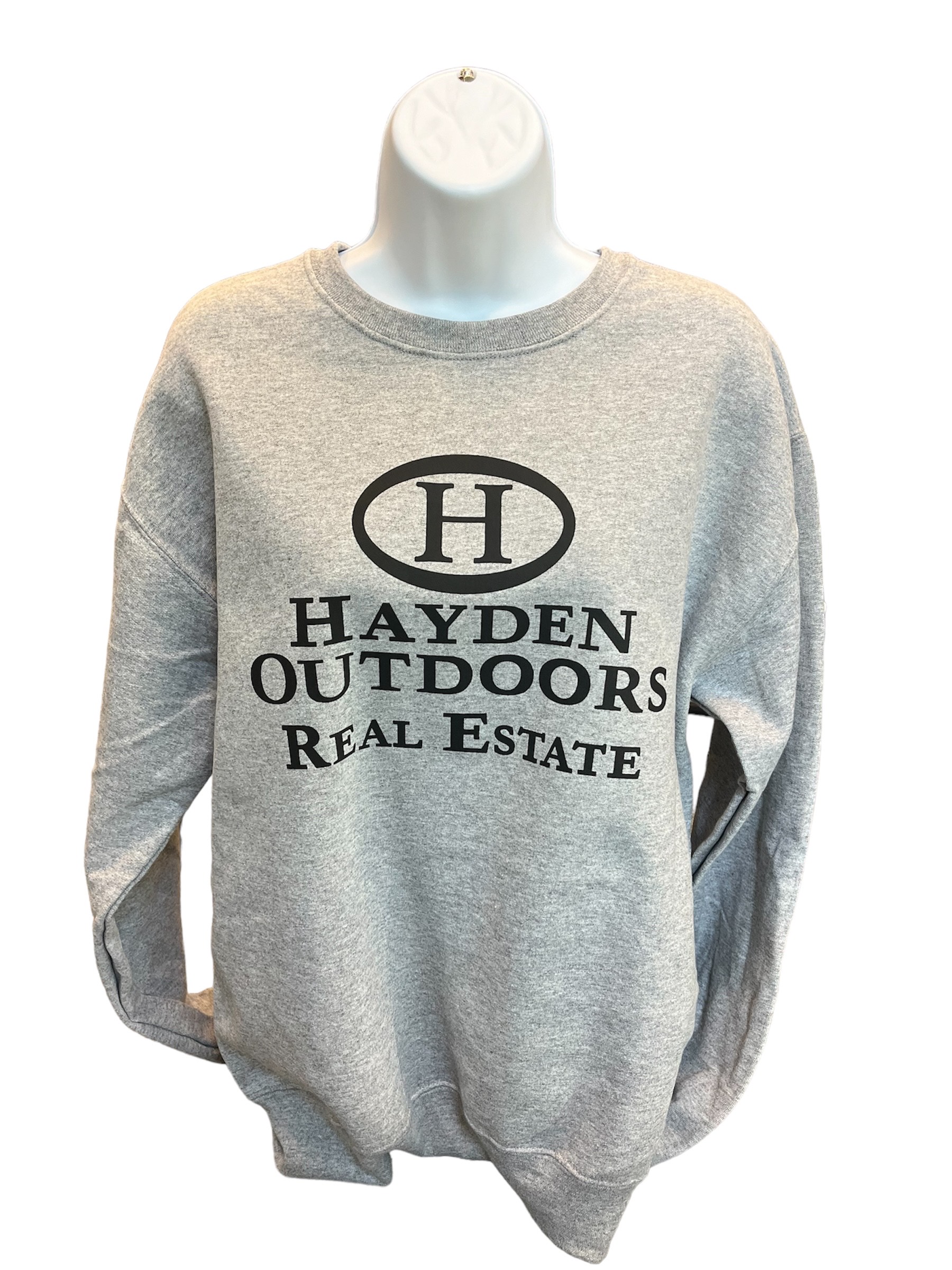 Jerzees NuBlend Crew Neck Sweatshirt with Hayden Logo