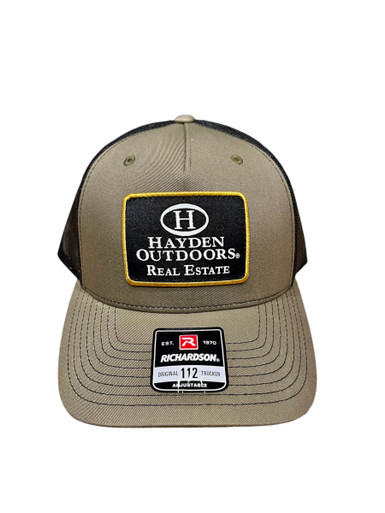 Richardson 112 Loden/Black with Custom Patch - Hayden Outdoors